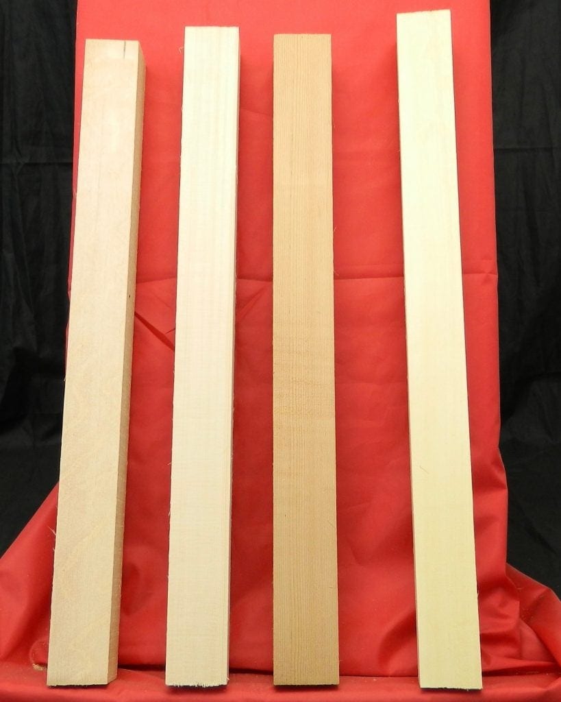 Yellow Cedar short Flute blank from Salvage Sourced Old-growth Alaskan ...