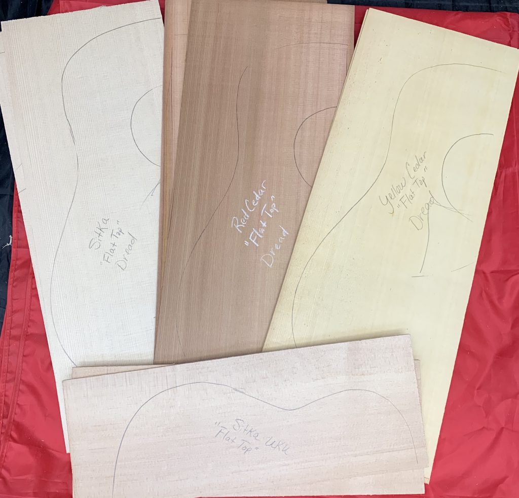 Tops for Flat Top Instruments Archives - Alaska Specialty Woods